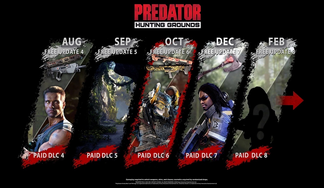 New Road Map - February DLC - General Discussion - Predator: Hunting ...