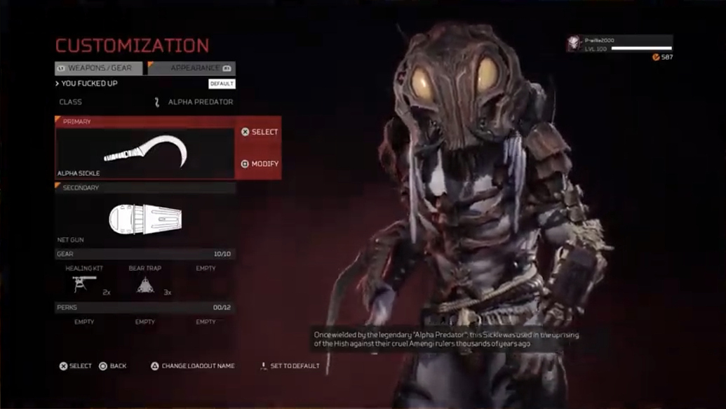 Alpha Pred Requirments - General Discussion - Predator: Hunting Grounds