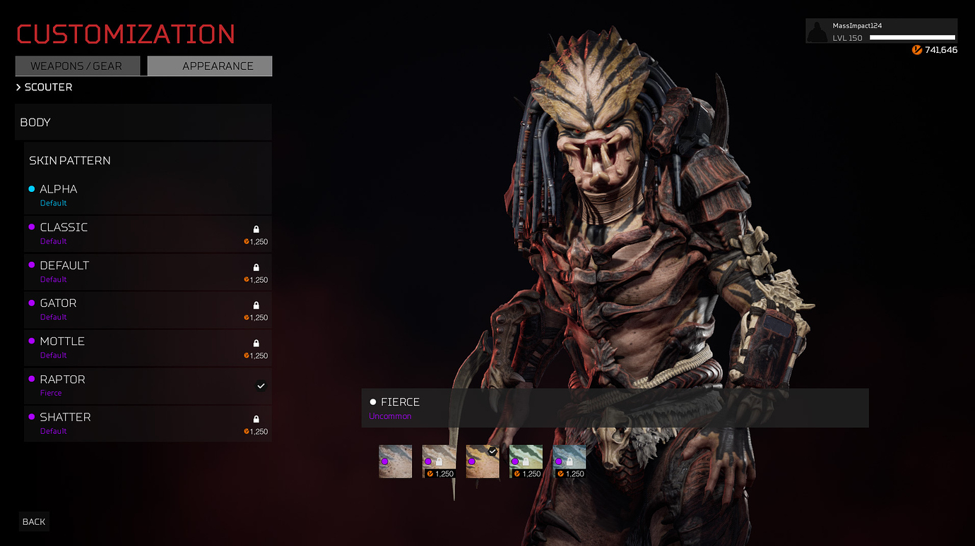 Alpha Predator Customizations - General Discussion - Predator: Hunting ...